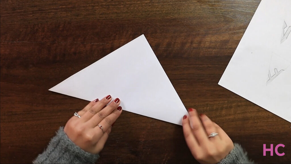 DIY Paper Snowflake Garland for Christmas, w/Pattern Template