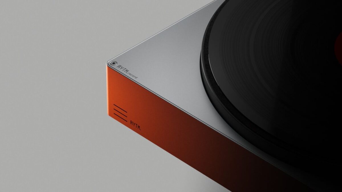 RYTM Turntable is for Audiophiles who Like Minimalistic Design