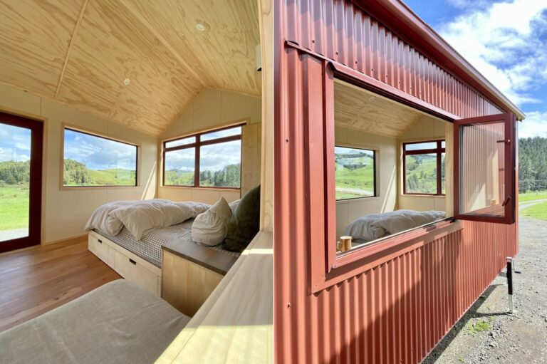 Ruapuke Tiny House Boasts a Capacious & Light-Filled Interior