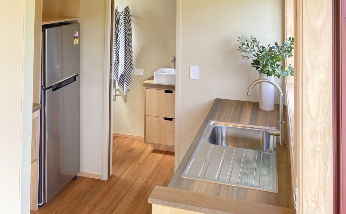 Ruapuke Tiny House Boasts a Capacious & Light-Filled Interior