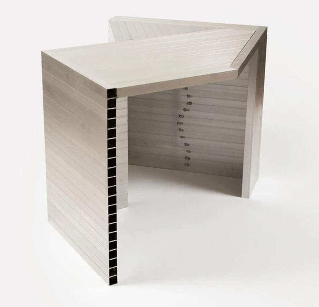 Studio HAOS Gives Playful Touch to Aluminum Furniture