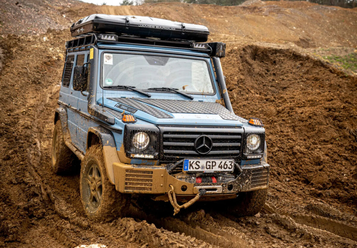 Terracamper Tecrawl Kit Makes G-Class an Off-Grid Camper Van
