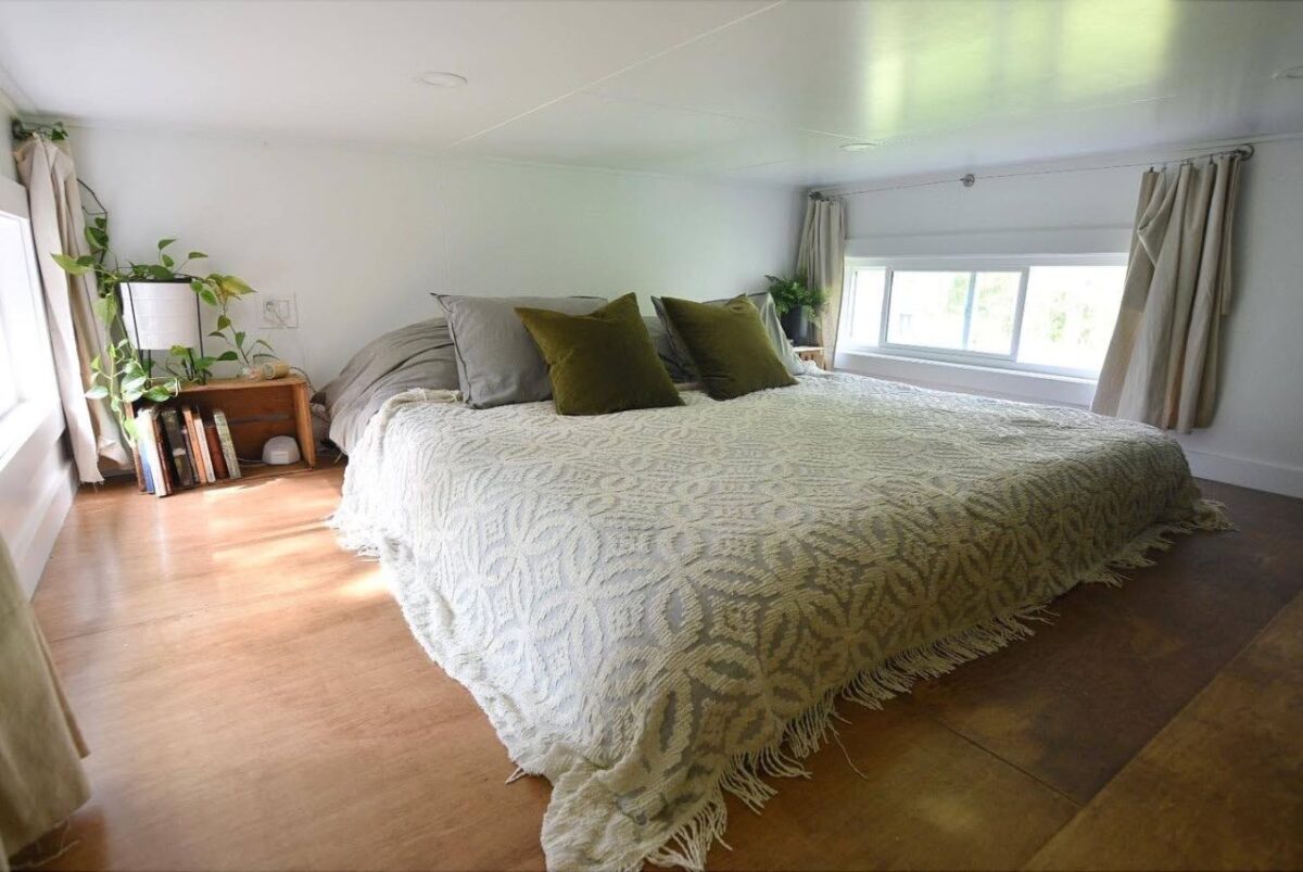 Sequoia Model tiny house is Built With Home Office and Dual Lofts