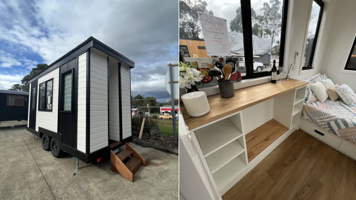 16ft Tiny Traveller Tiny House on Wheels Sleeps Two People