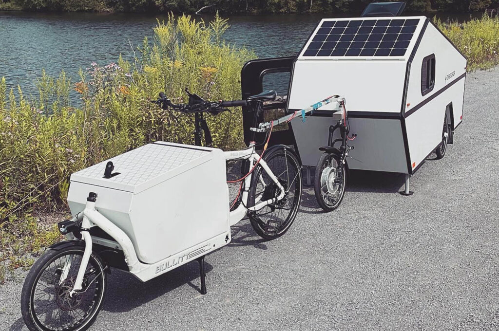 Cyberdrop is a Cybertruck for E-Bike Packing Trips