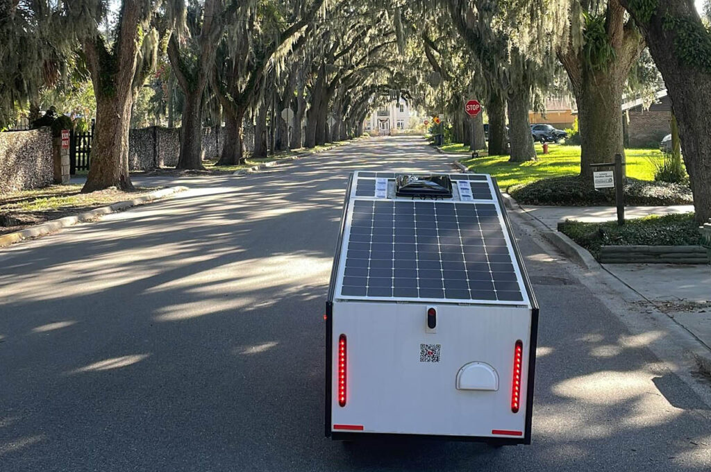 Cyberdrop is a Cybertruck for E-Bike Packing Trips
