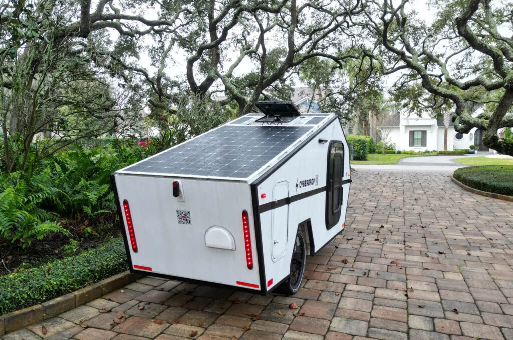Cyberdrop is a Cybertruck for E-Bike Packing Trips