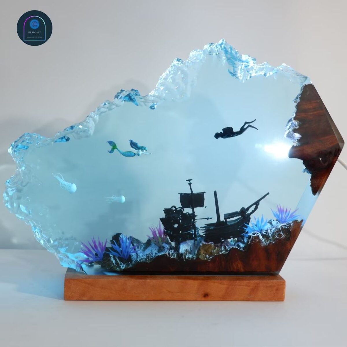 15+ Best Resin Lamps to Elevate Your Space in Style