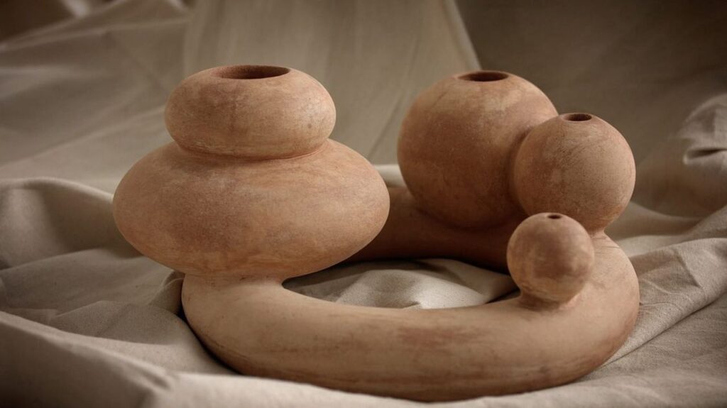 Terracotta Furniture Brings Back Memories of the Ancient Era