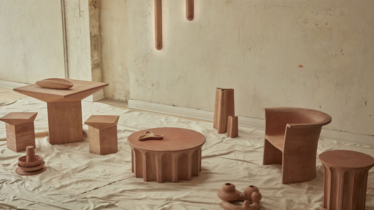 Terracotta Furniture Brings Back Memories of the Ancient Era