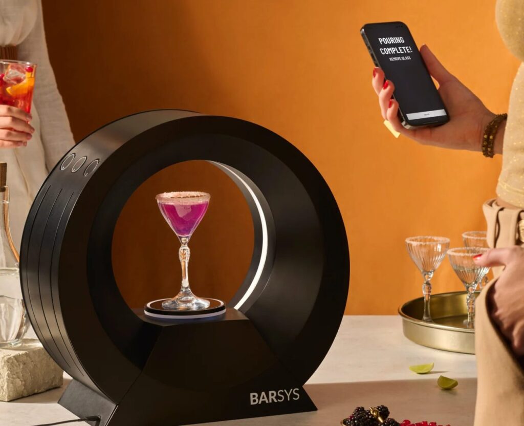 AI-Powered Barsys 360 Cocktail Machine is Personal Mixologist