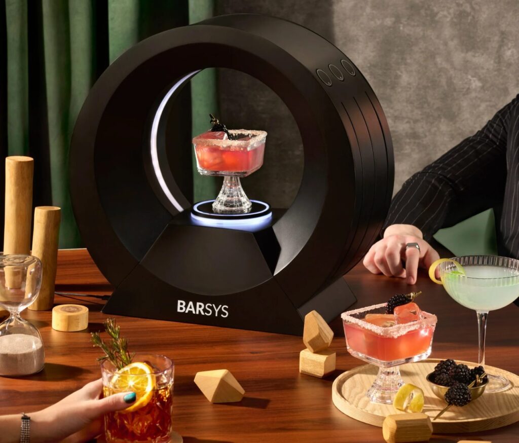 AI-Powered Barsys 360 Cocktail Machine is Personal Mixologist