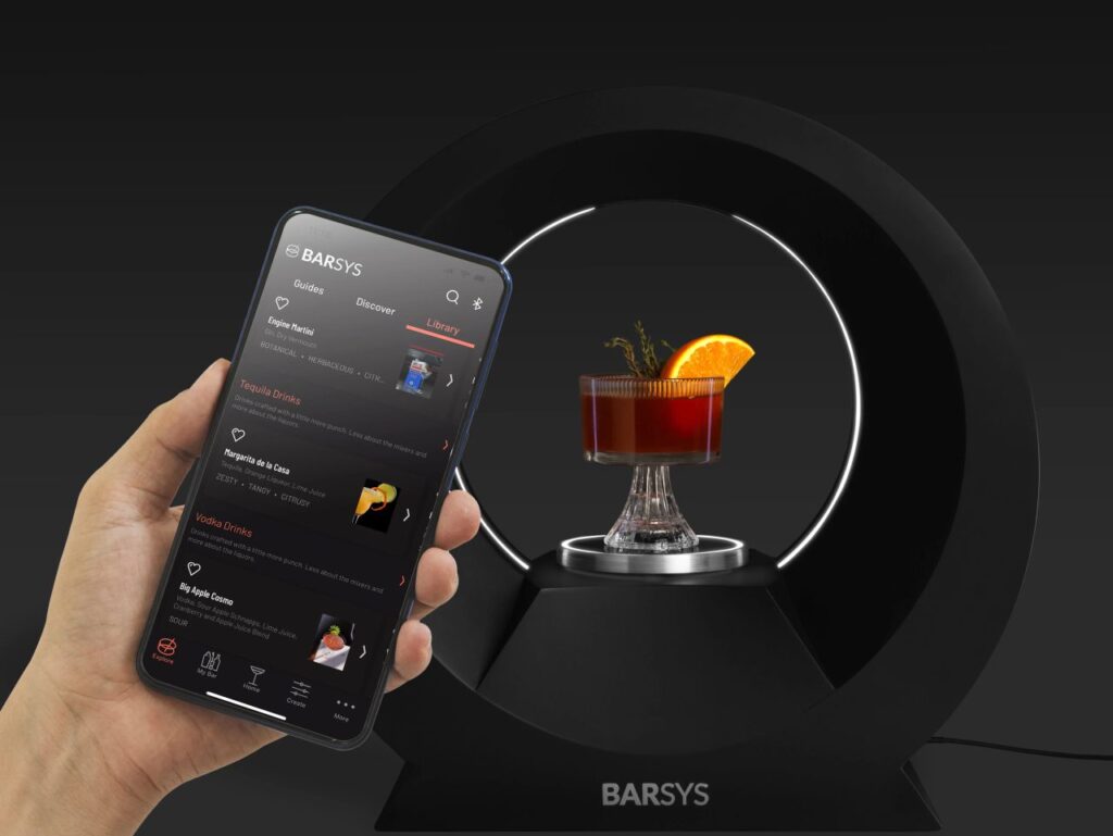 AI-Powered Barsys 360 Cocktail Machine is Personal Mixologist