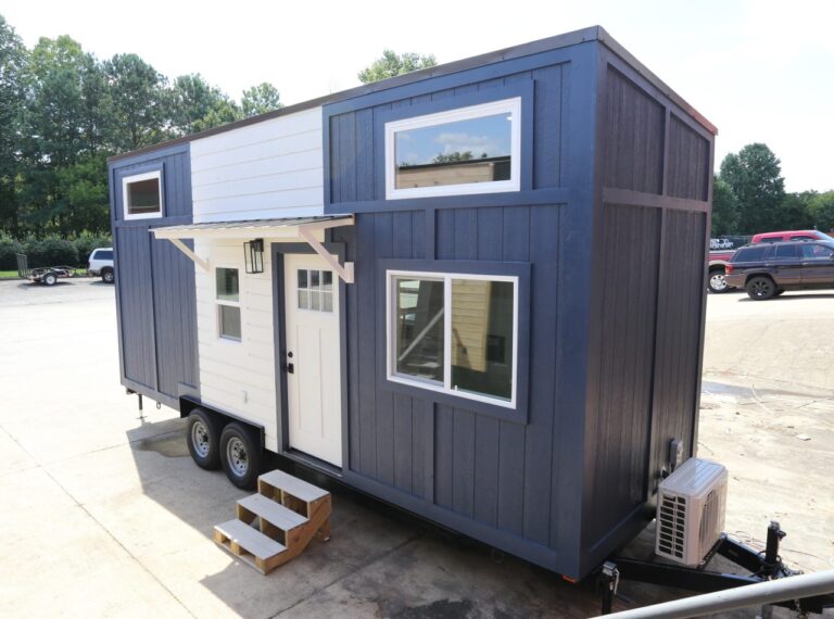 Aspen Tiny House Features Twin Lofts in a $77K Package
