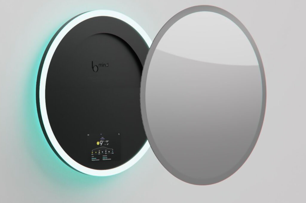 Baracoda Unveils AI Smart Mirror for Mental Wellness at CES 2024