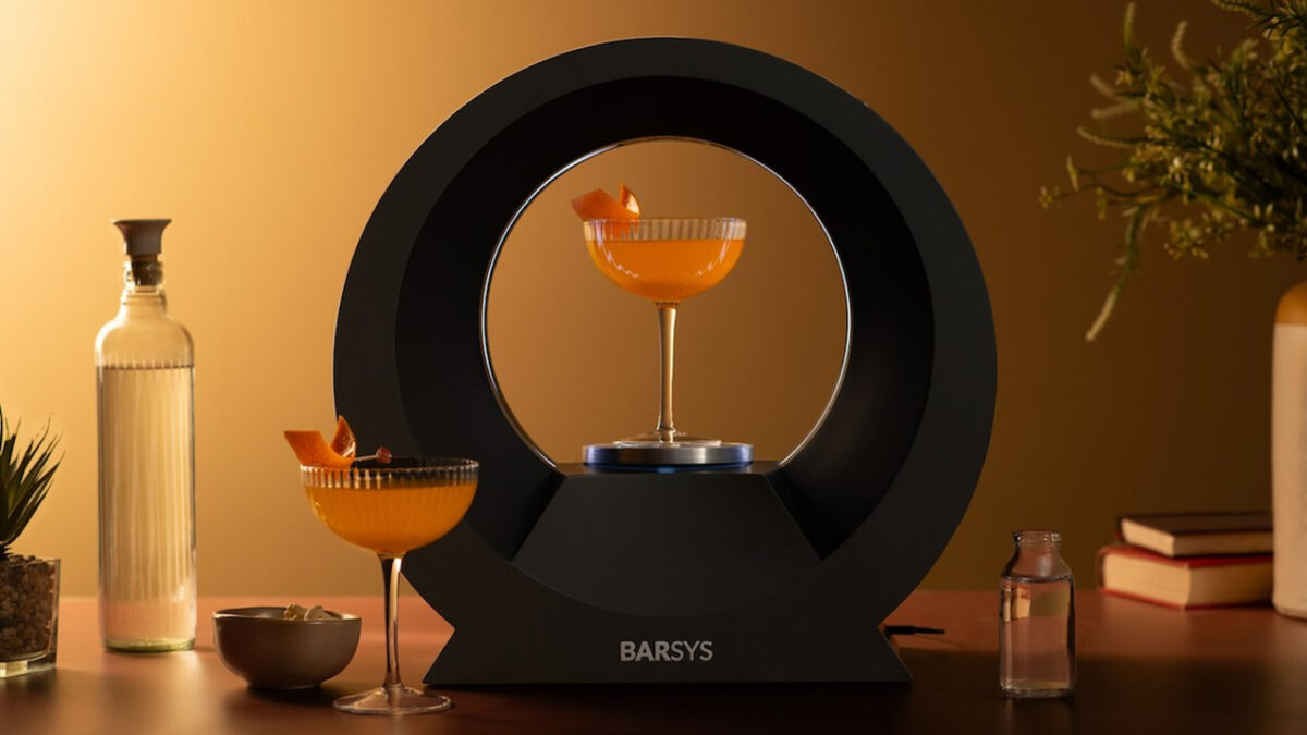 AI-Powered Barsys 360 Cocktail Machine is Personal Mixologist