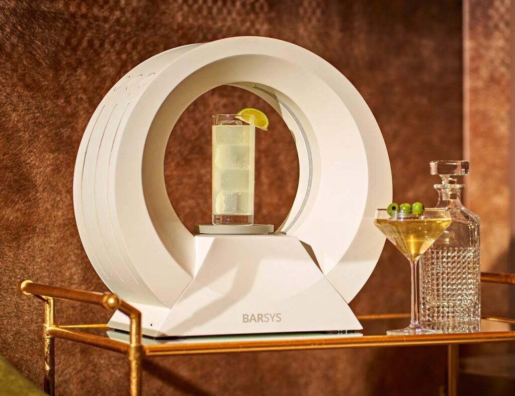 AI-Powered Barsys 360 Cocktail Machine is Personal Mixologist