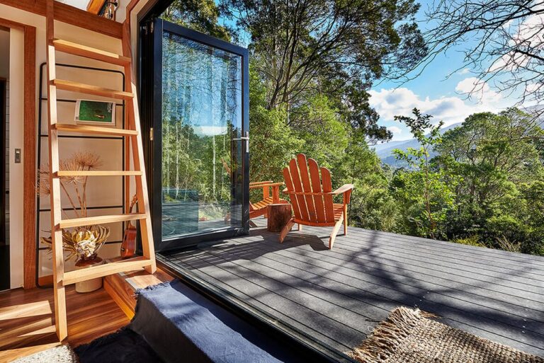 Eureka Tiny House Sleeps Four People in Bright, Spacious Interior