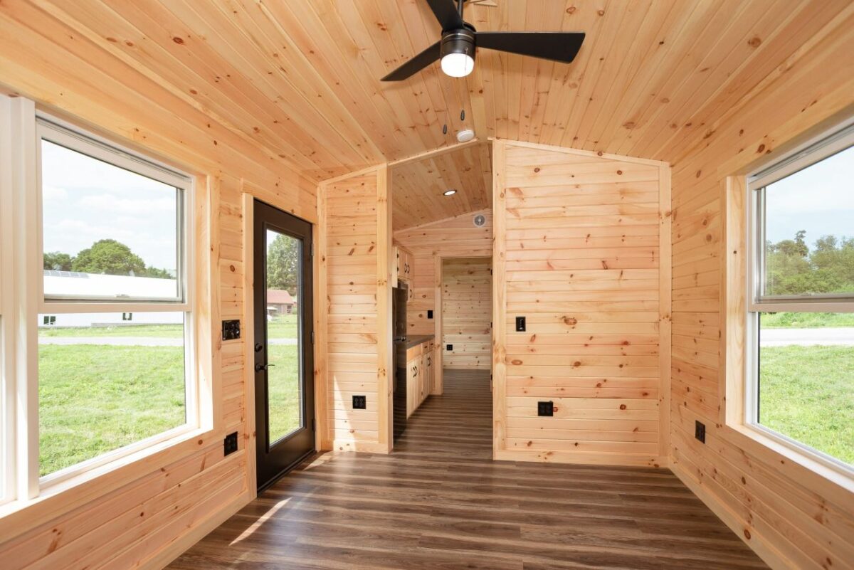 Two-Bedroom Firefly Tiny House Exudes Cottage Vibes