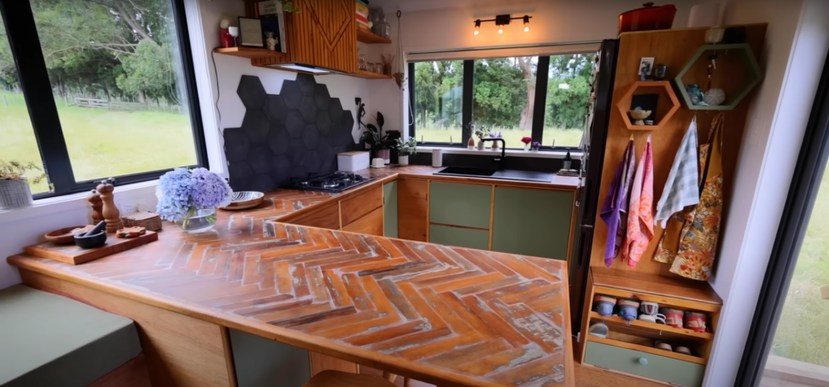 Handcrafted Tiny House is Made From Recycled Materials