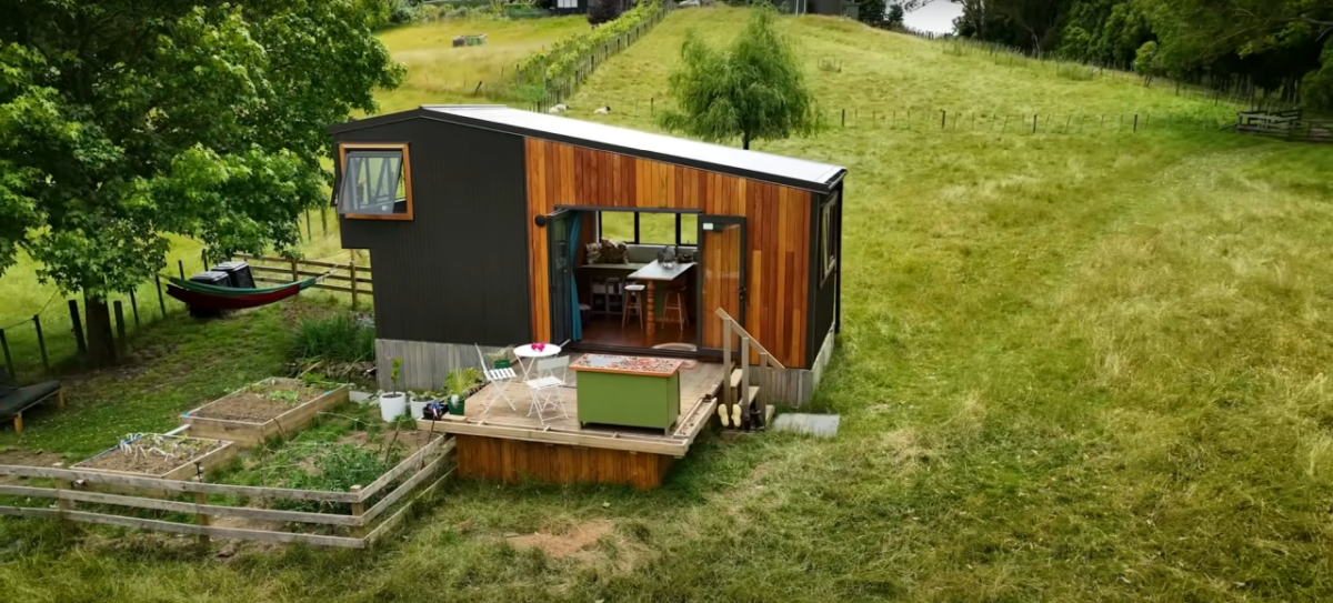 Handcrafted Tiny House is Made From Recycled Materials