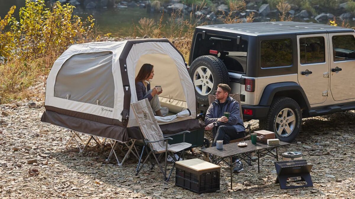 Hitch Home Air Tent Overcomes Shortcomings of Rooftop Tents
