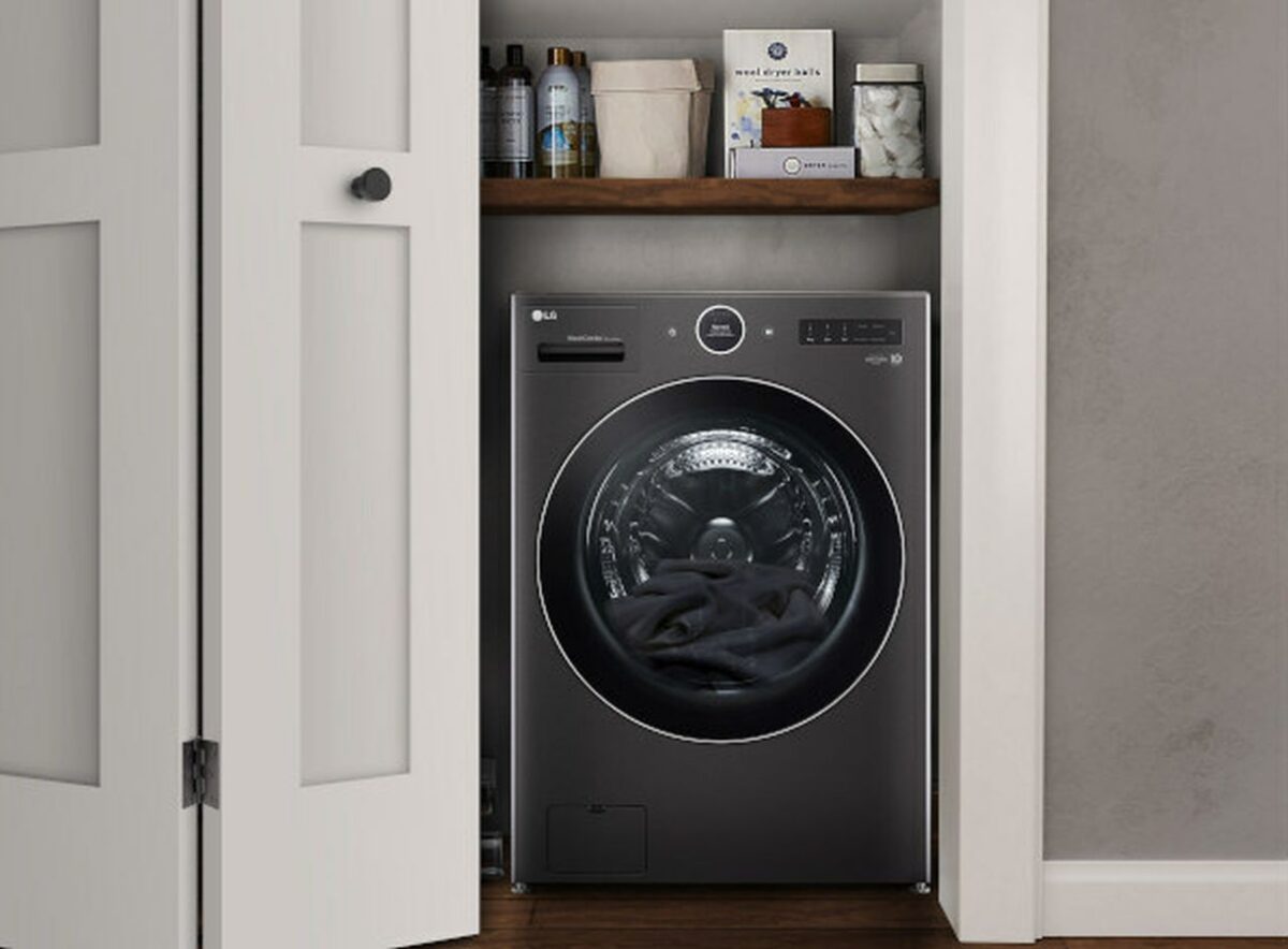 LG WashCombo is All-in-One Washing Machine With Built-in AI