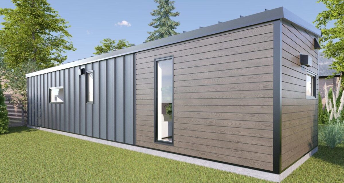 Minimaliste Mini 42 ADU has Two Bedrooms in Humungous Interior