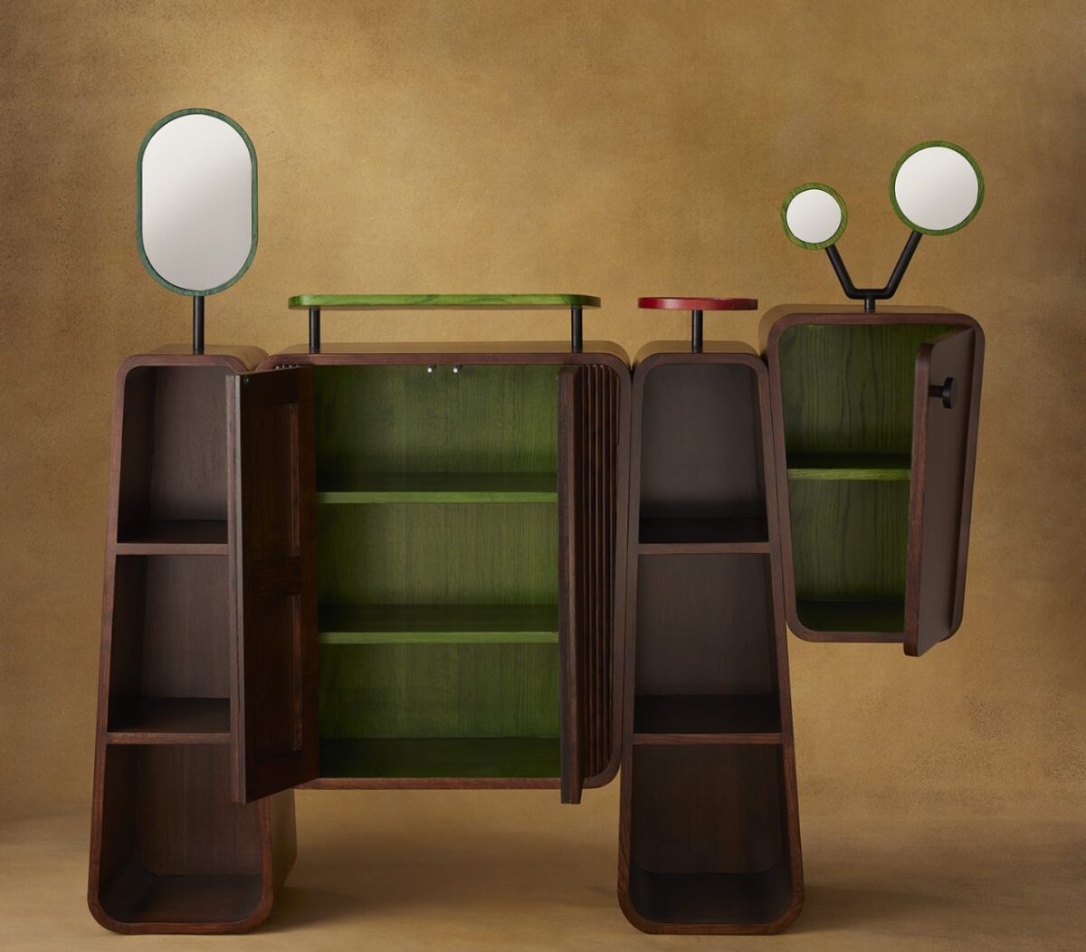 Moose Cabinet Sideboard Brings Wild Charm to Your Home