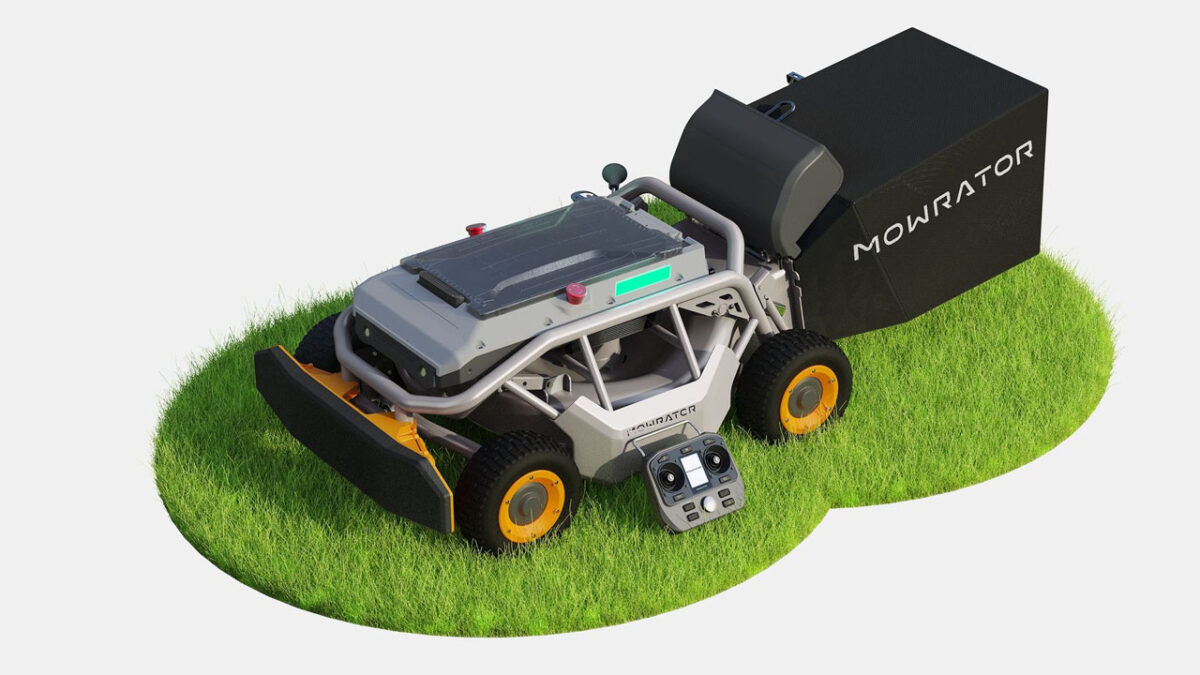 Mowrator S1 is First Battery Powered, Robotic Lawn Mower