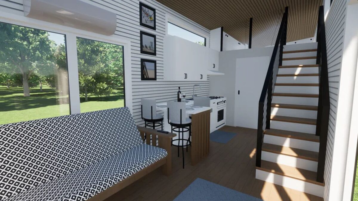 35ft Muskoka Tiny House Packs a Punch for Versatile Lifestyles