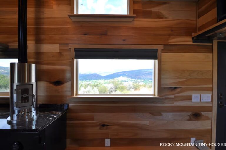 Pemberley Gooseneck Tiny House has Automatic Leveling System