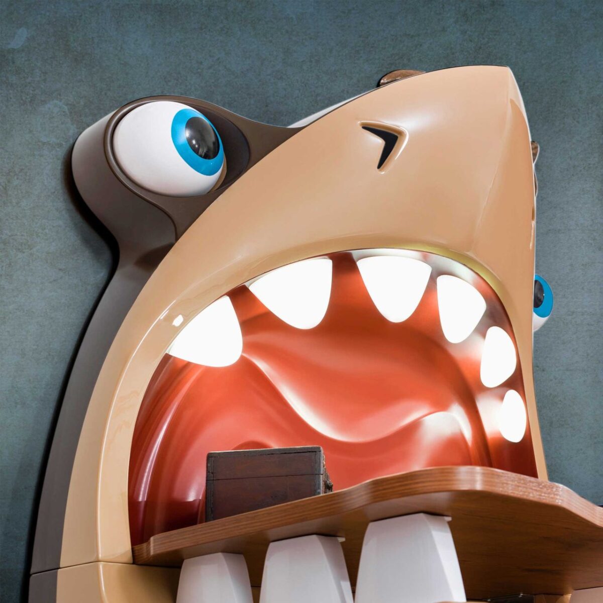 Pirate Shark Desk Keeps Kids Engrossed With Whimsical Design
