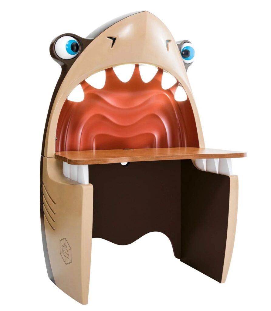 Pirate Shark Desk Keeps Kids Engrossed With Whimsical Design