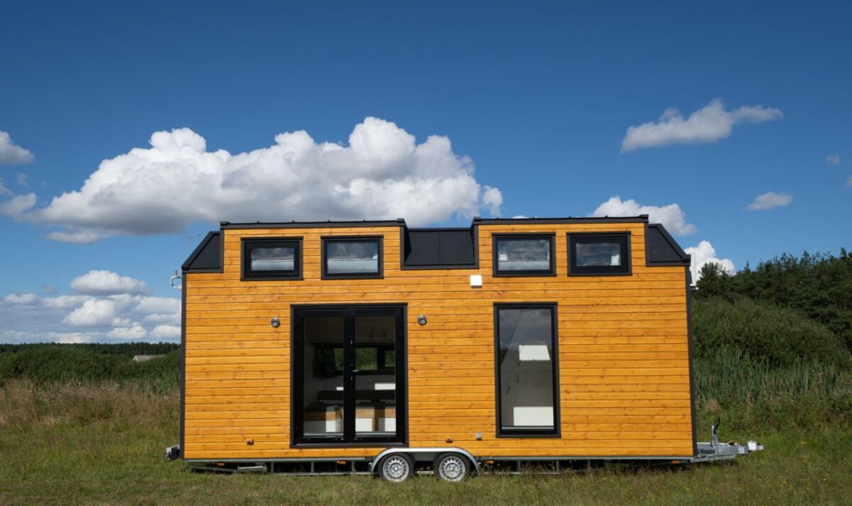 Snowdrop Tiny House is Cozy, Bright Home With Twin Lofts