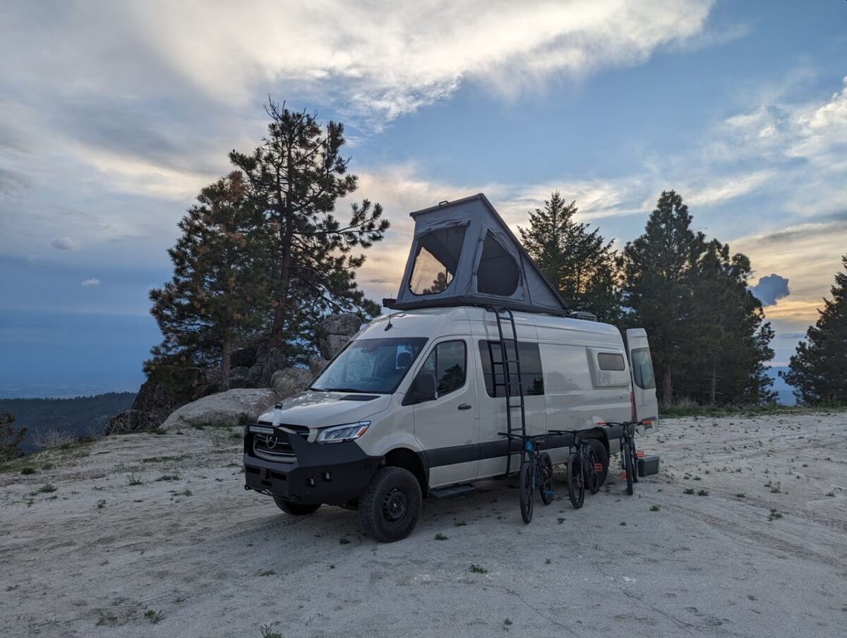 Elevate Van Adventures With Super Pacific Cloud Cap Rooftop Tent
