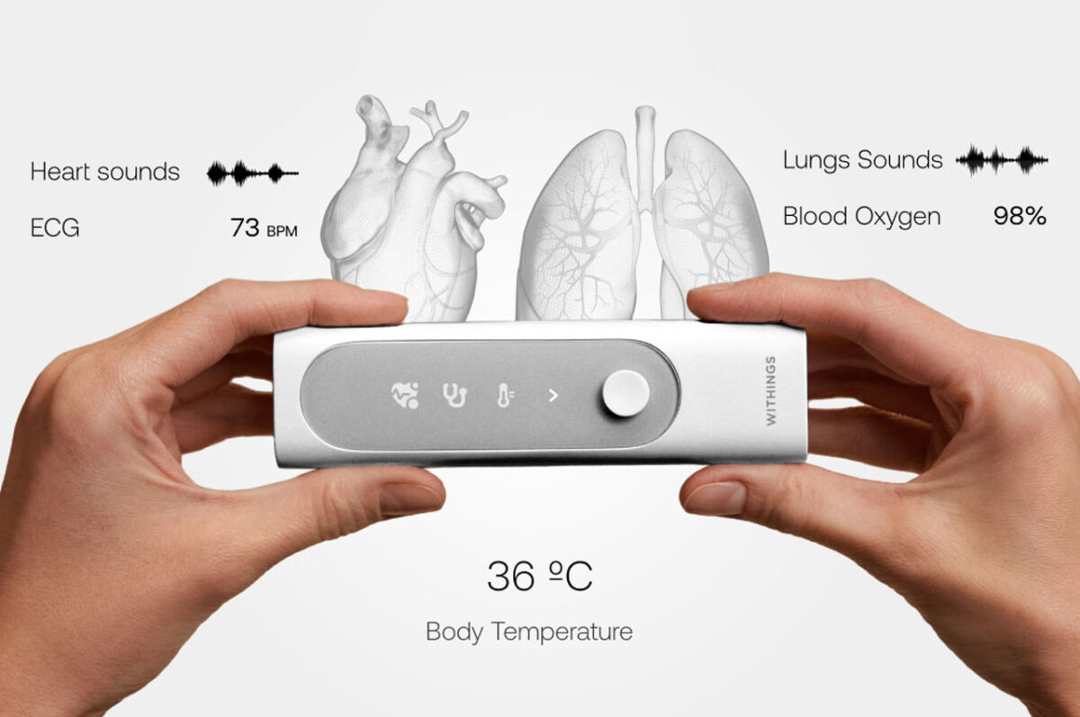 Withings Puts ECG, SpO2 Reader & Stethoscope in a Thermometer
