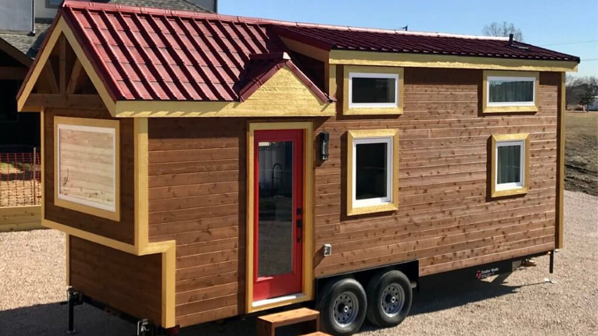 24ft Zeus Tiny House Boasts Chic Interiors With Eclectic Palette