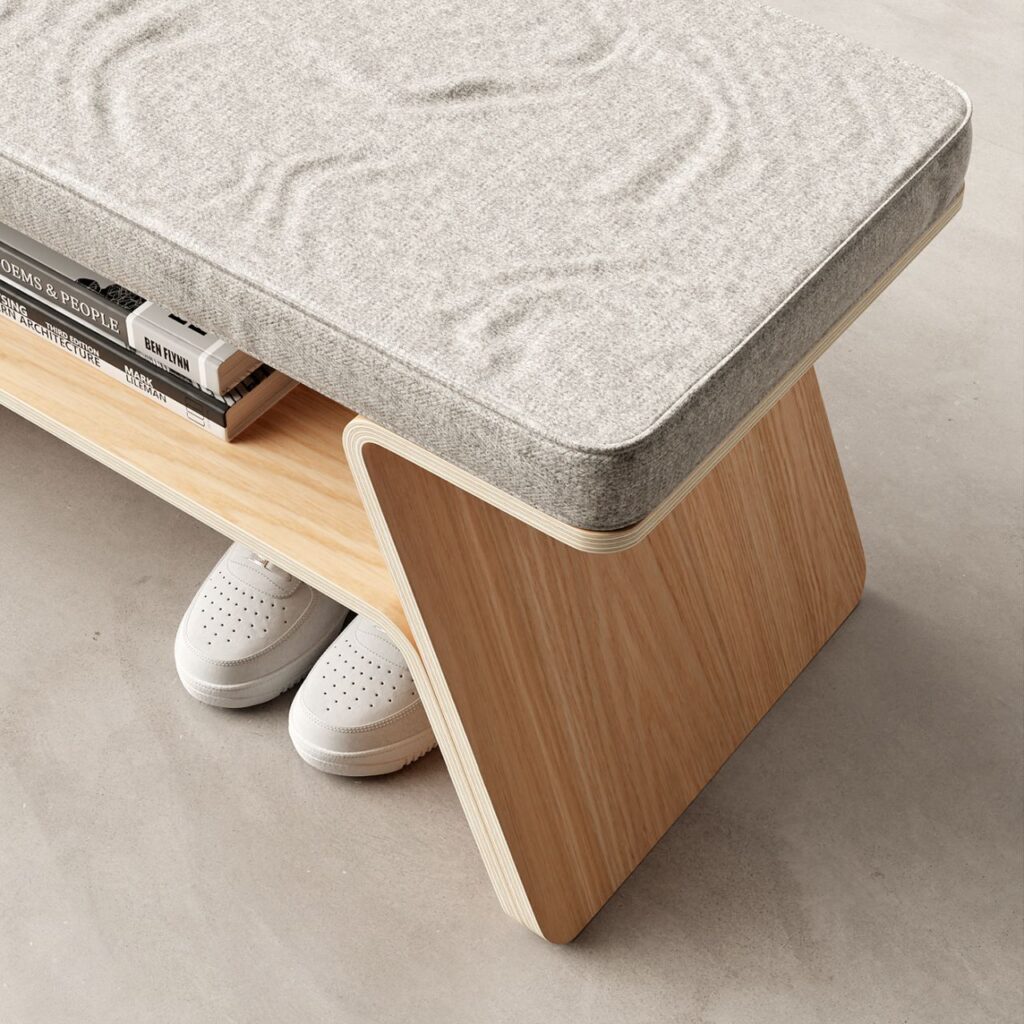 Tokyo Bench by Joao Teixeira is Multifunctional Marvel