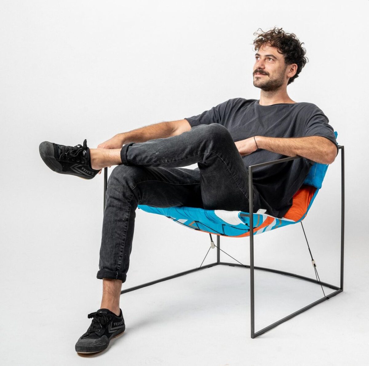 Kitesurfing Waste Finds New Identity in Eye-Catching Aura Chairs