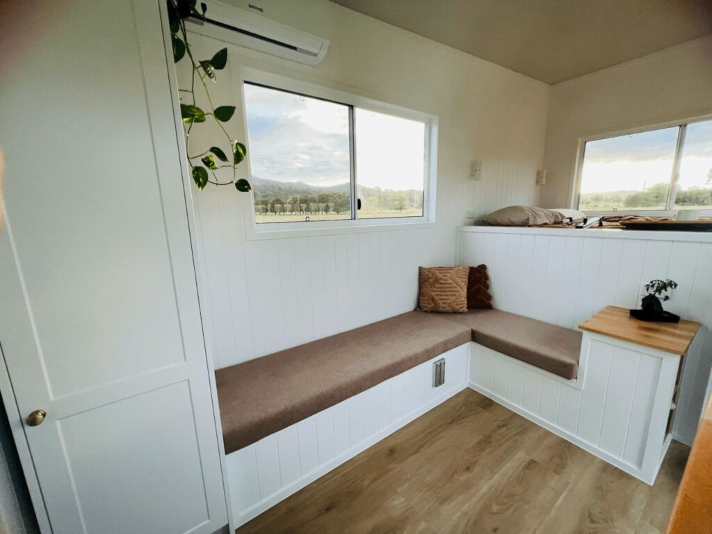 Escape 6.2 Tiny House Sleeps Two in Compact Open-Floor Layout