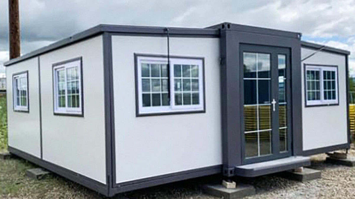 This Expandable Prefab Tiny House is Selling on Amazon for $35K