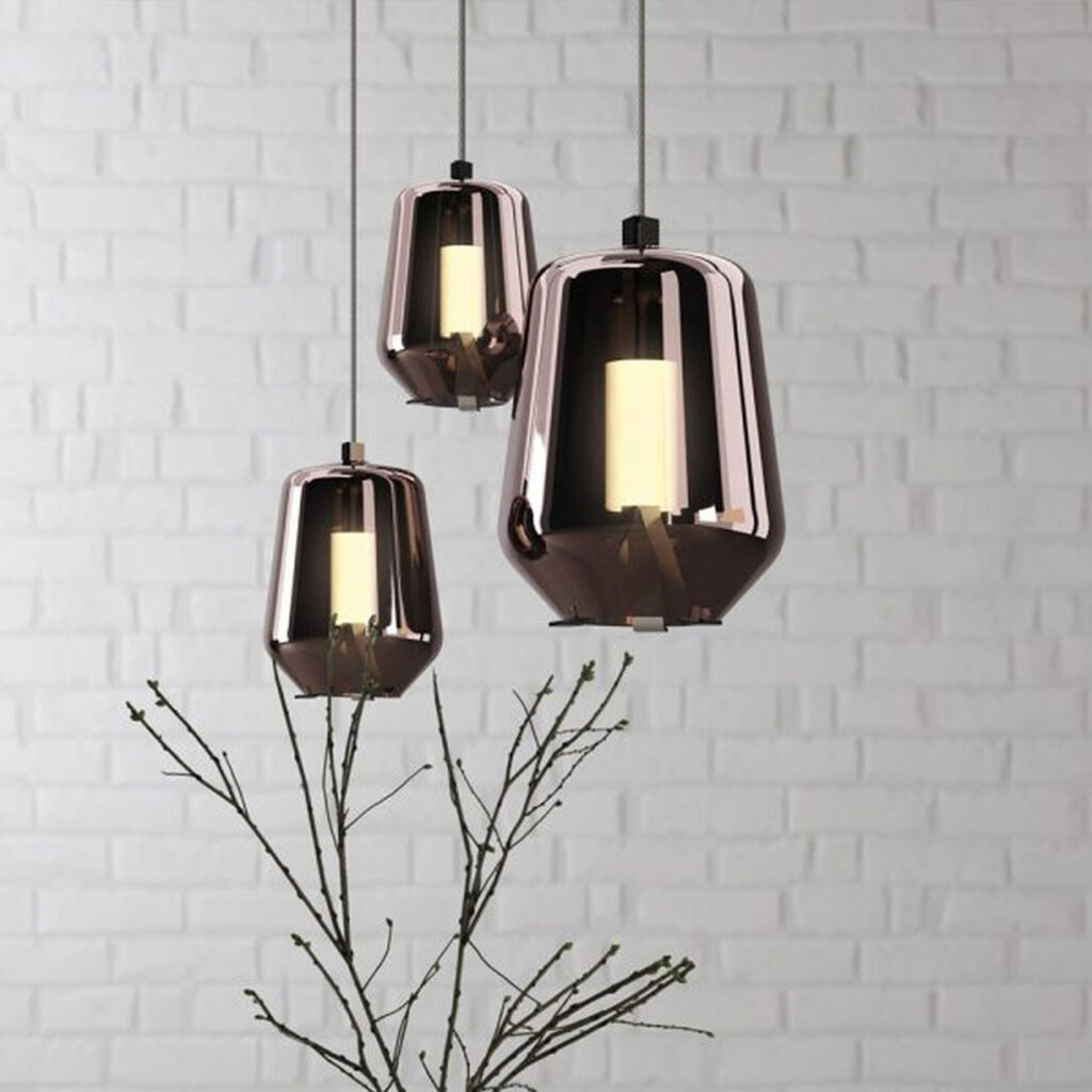 Handcrafted Luisa Pendant & Table Lamps Diffuse Colorful Glow