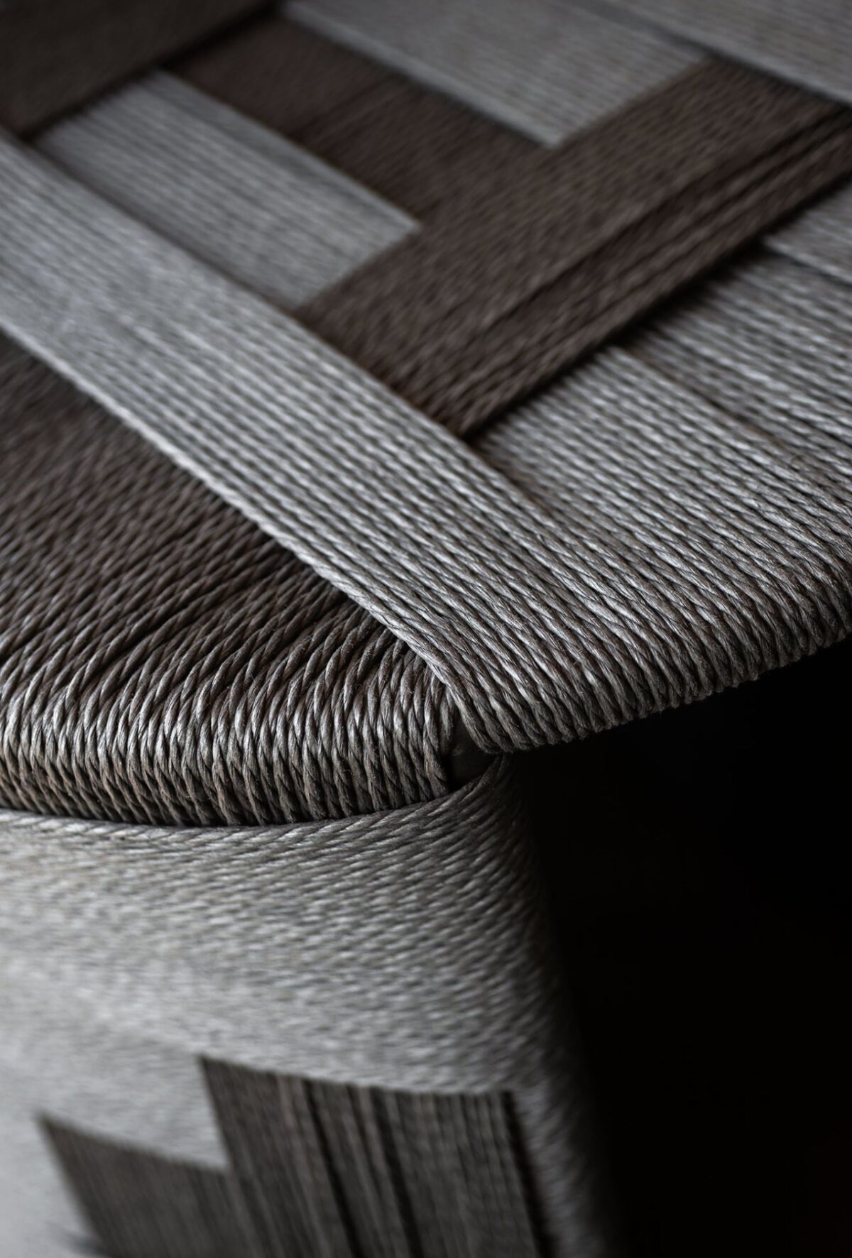 Miss Rope Chair Exhibits Intricate Cord Weave in Majestic Make