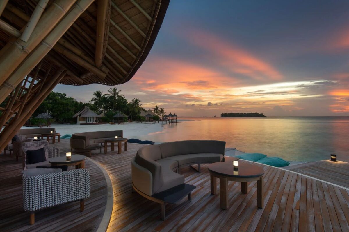 Atelier Nomadic Designs Stingray Overwater Restaurant in Maldives