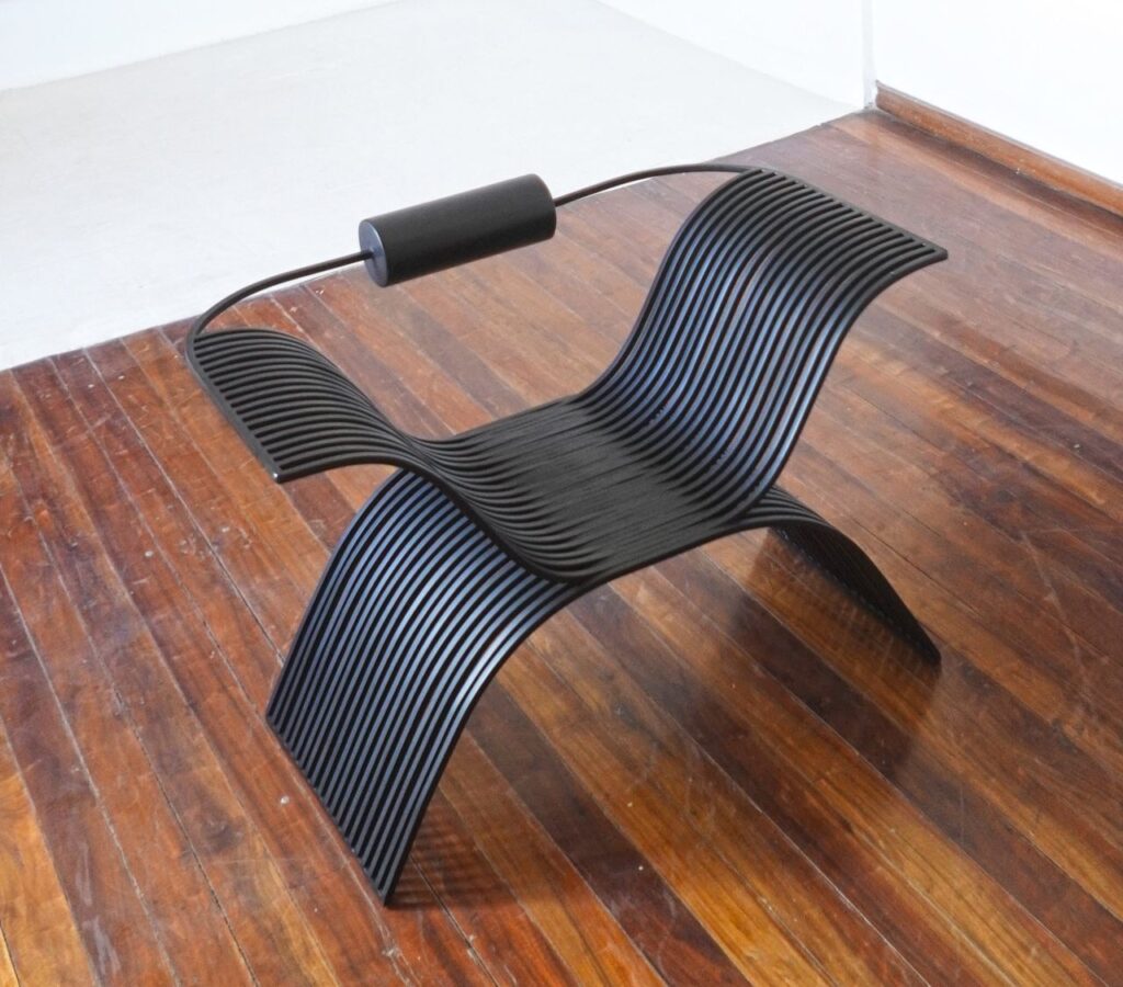 Patewo Chair is Evocative Image of Traditional African Hairstyle