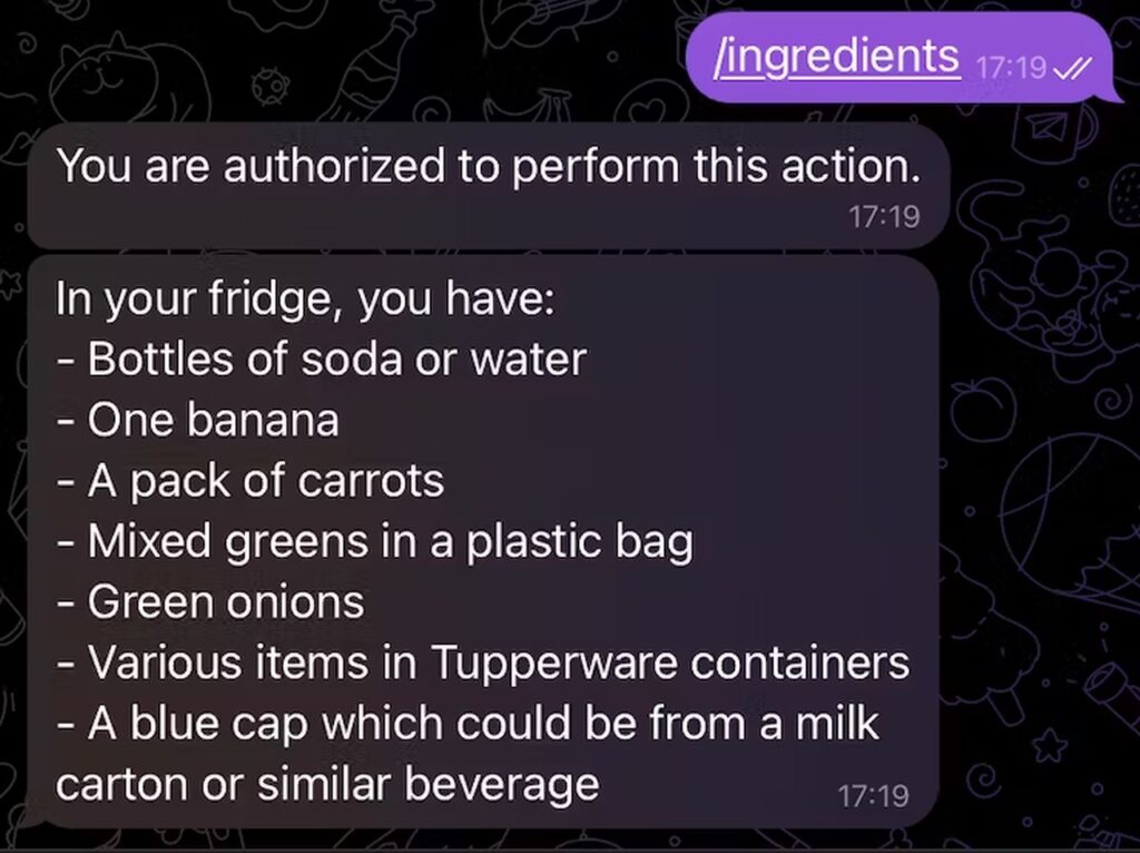 Redditor Builds Raspberry Pi Smart Fridge With Chat GPT4 for Food Detection