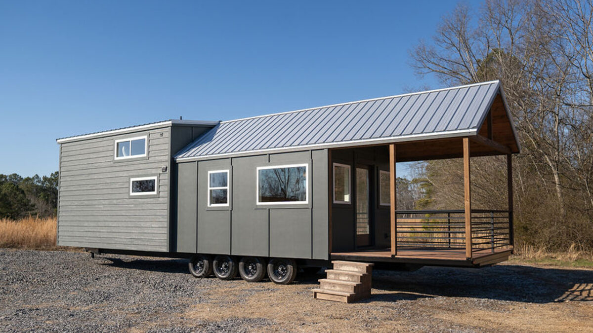 Tellico Tiny House Features Integrated Porch, Gourmet Kitchen
