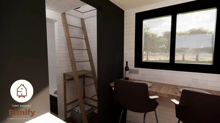 Tiny Castle 840 House Flaunts Two Bedrooms and Roof Terrace