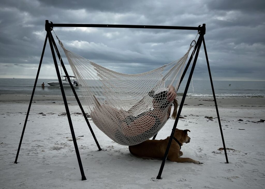 Turtlebug Hammock Stand Takes Only One Minute to Set-up